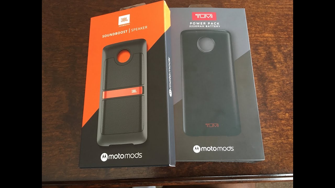 Moto MODS DEMO! Moto Z Droid - YouTube