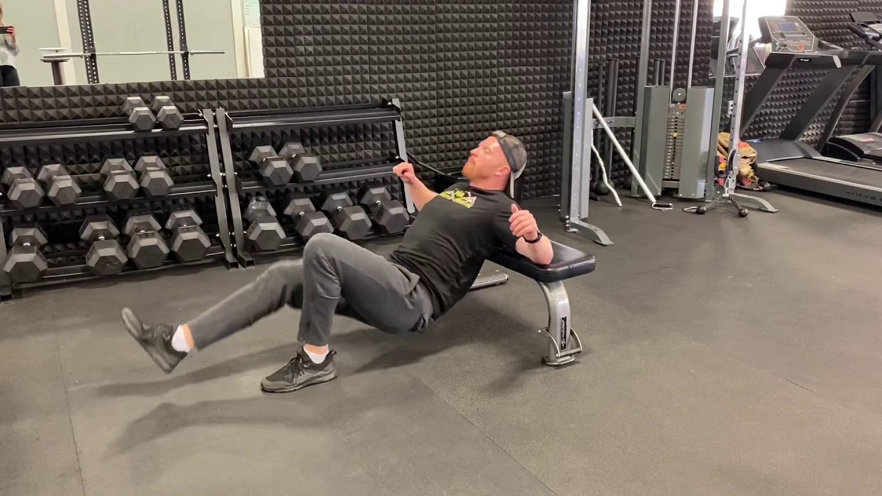 Single Leg Hip Thrust Hops - YouTube