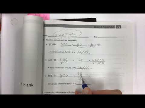 Eureka math grade 5 module 2 lesson 2 - YouTube