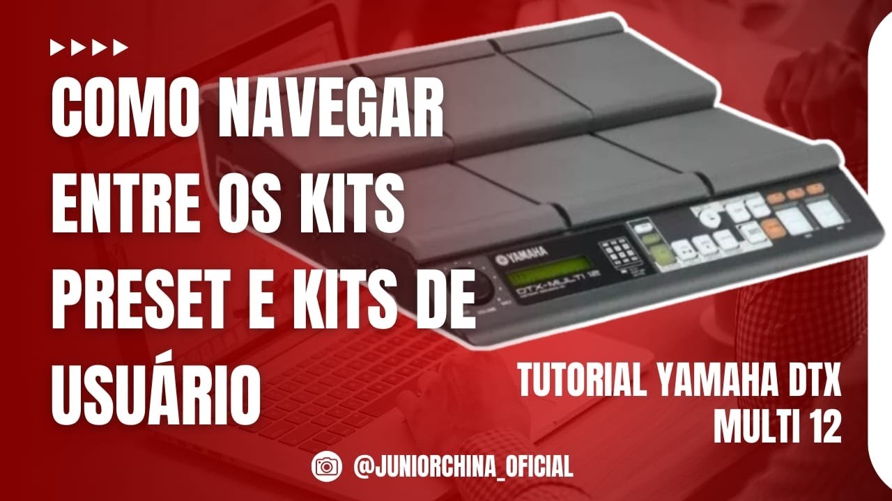 Como Navegar entre Kits Preset e Kits de Usuário - YouTube