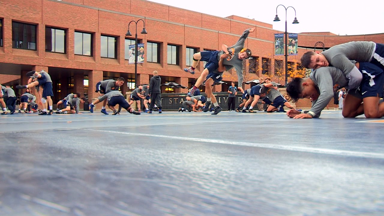 Kent State Wrestling 2014 - Practice Begins - YouTube