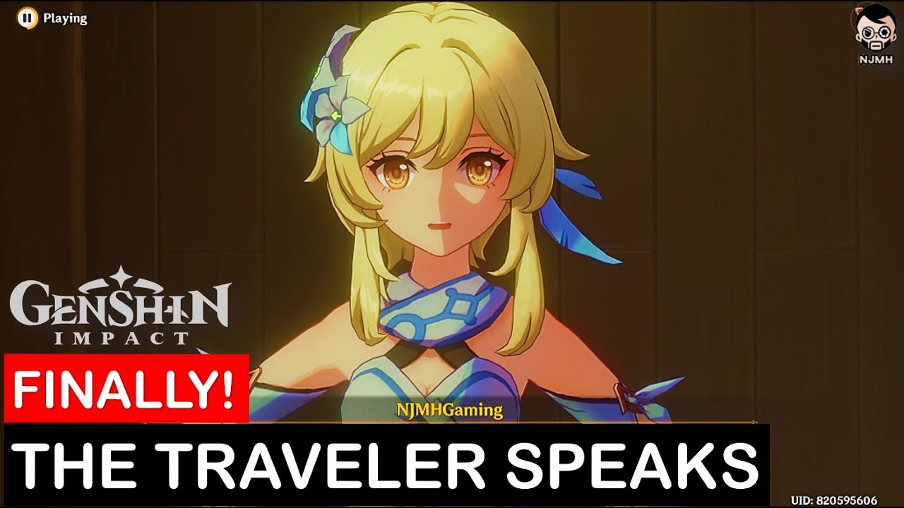 Finally! The Traveler Speaks at the Furina Trial | Genshin Impact - YouTube