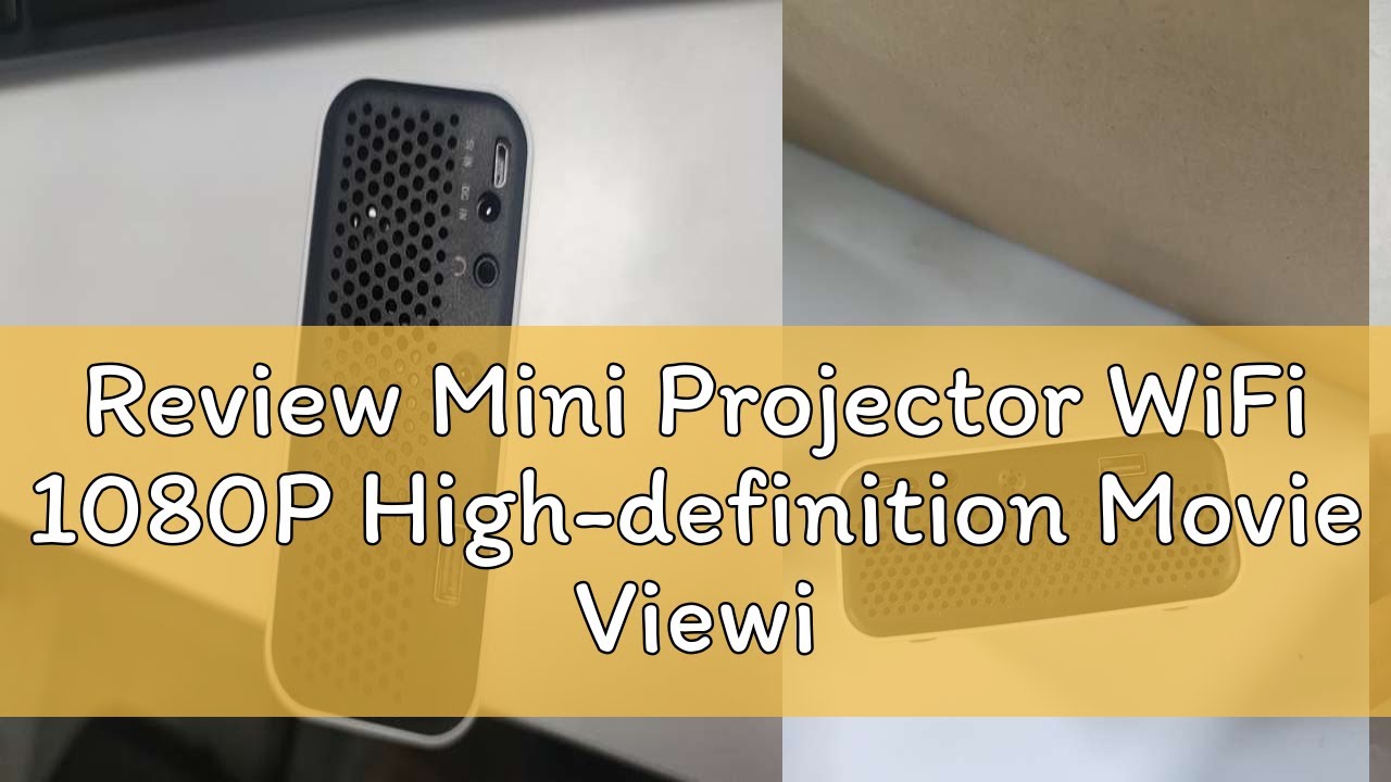 Review Mini Projector WiFi 1080P High-definition Movie Viewing ...