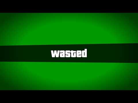 Wasted GTA Green Screen Effect (free)