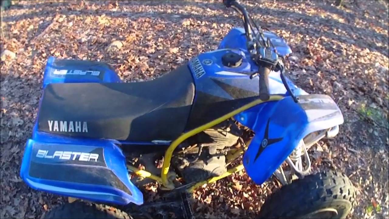 2001 Yamaha blaster - Testing Classic ATVs - YouTube