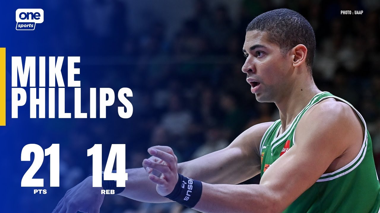 Phillips TAKES AIM WITH 21 PTS for DLSU vs UP | UAAP SEASON 88 MEN’S ...