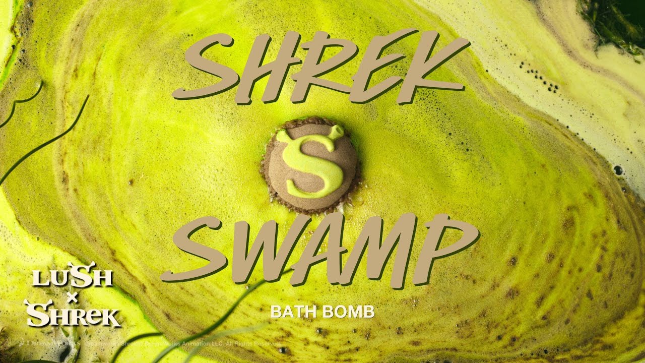 Shrek Swamp Bath Bomb : LUSH x Shrek - YouTube