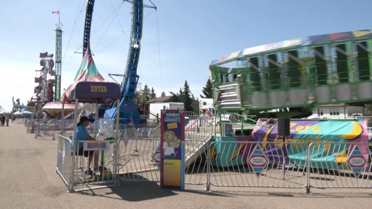 We have a look at some of the rides at the Lloyd Ex Fair - YouTube