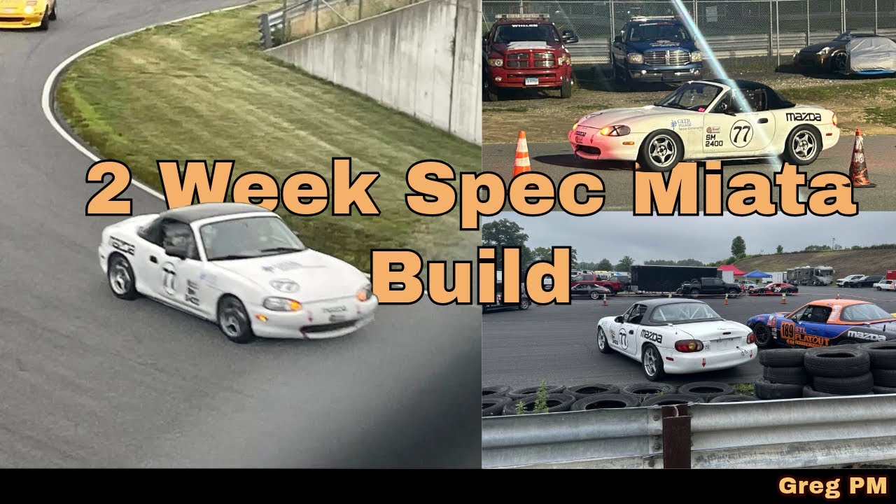 2 Week Spec Miata Build! - YouTube