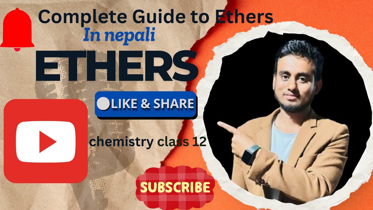 Ethers: Definition, Naming, Properties & NEB Important Questions in nepali short@chemistry - YouTube