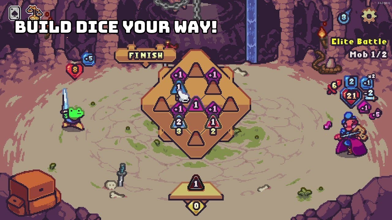 Dice Based Roguelike Where The Dice Are Buildable! | Die In The Dungeon ...