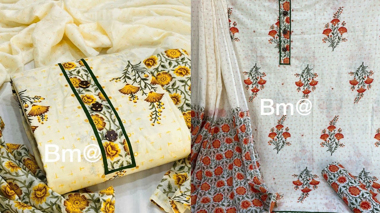 ||Pure cotton printed suit matterial|| - YouTube