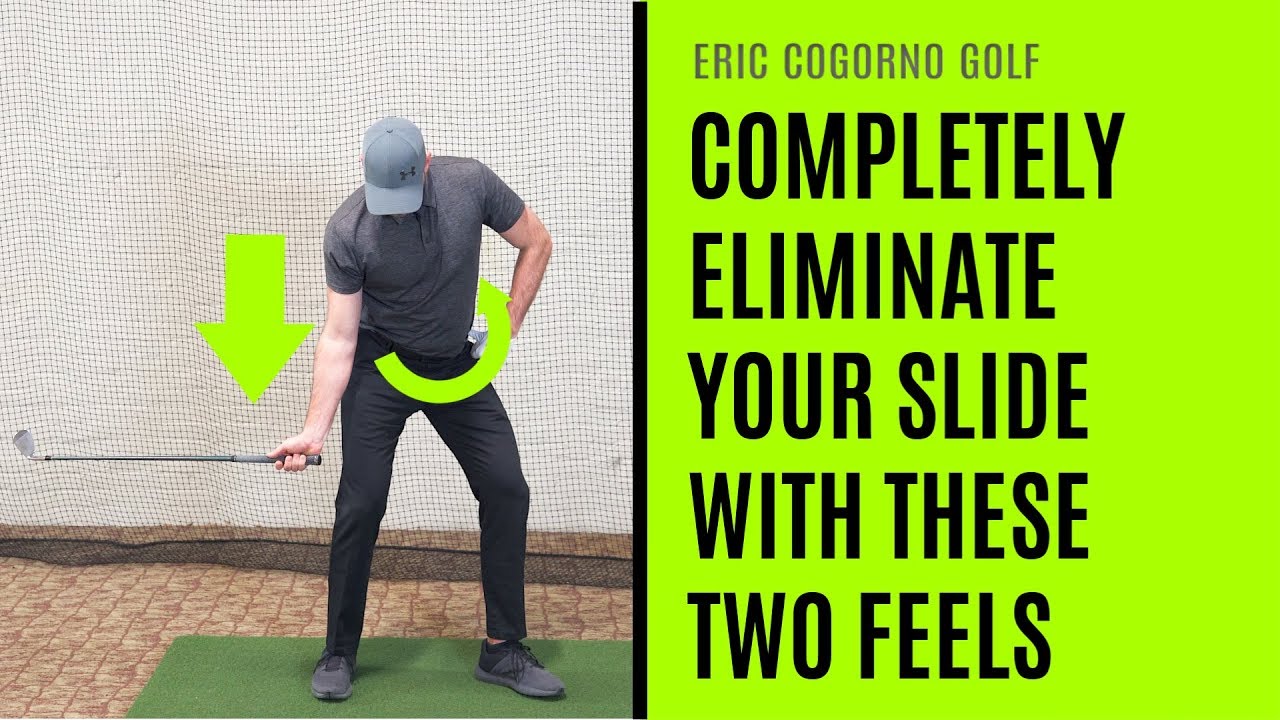 GOLF: Completely Eliminate Your Slide With These Two Feels - YouTube