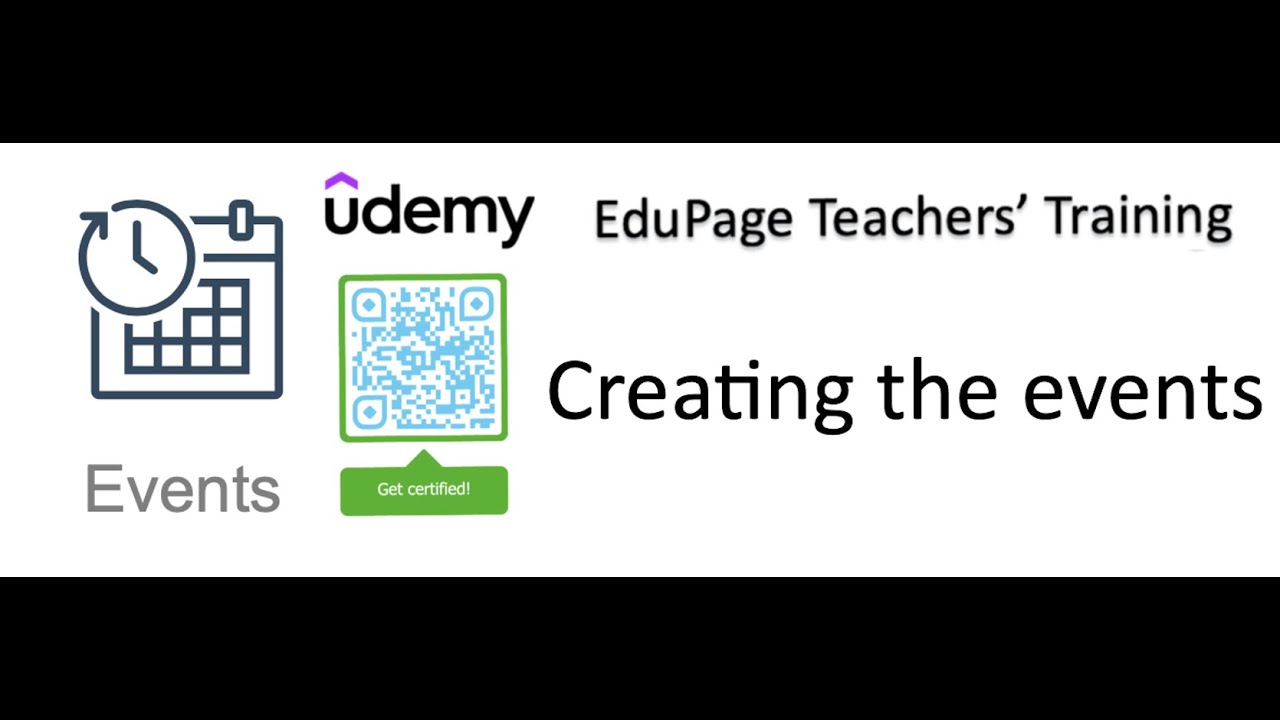 4.5 EduPage Teachers' Training. Creating the events - YouTube