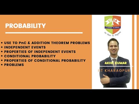 PROBABILITY - SESSION I - YouTube