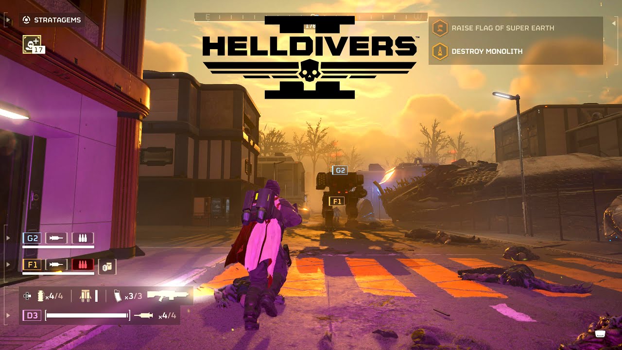 HELLDIVERS 2 | PS5 - PS Portal 60 fps | Hard | Asperoth Prime - Super Earth Ctrl. | Killzone 2 ...