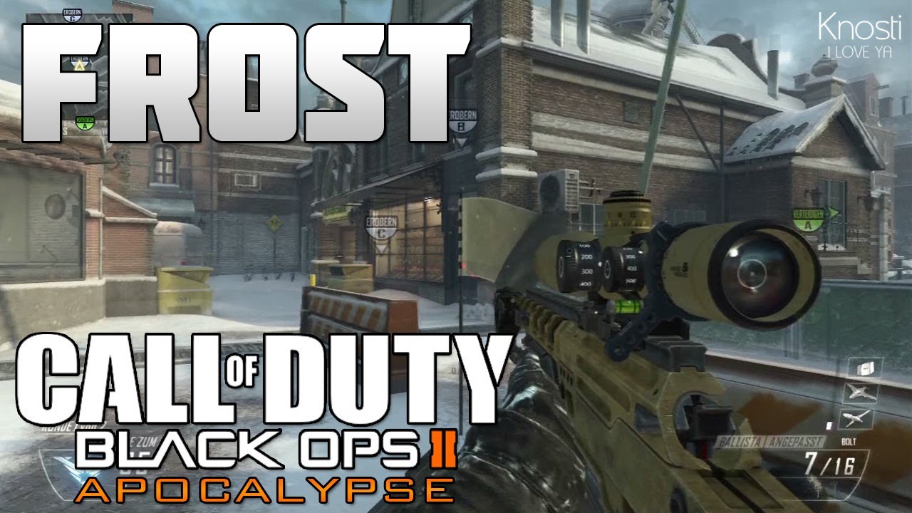 Black Ops 2 APOCALYPSE: Neue Map FROST l Mapguide, Spots, Tips and ...