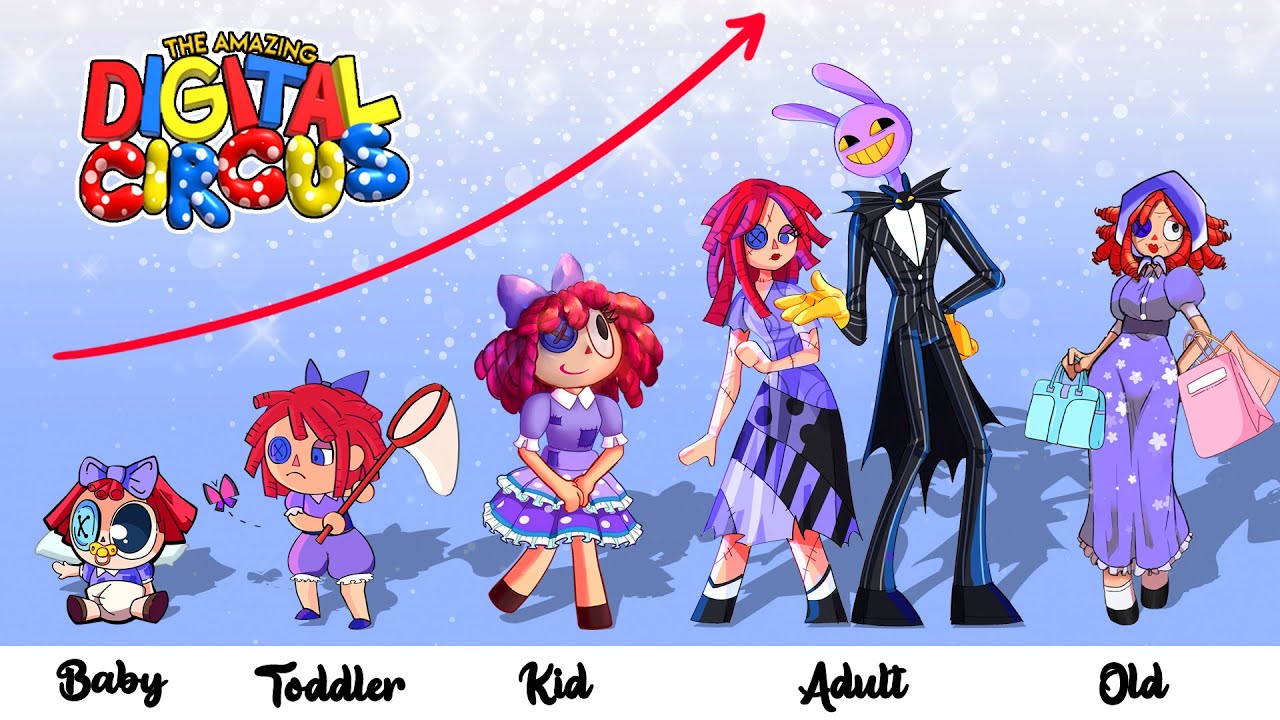 THE AMAZING DIGITAL CIRCUS 2024 Growing Up Full | ADN Growing Up - YouTube