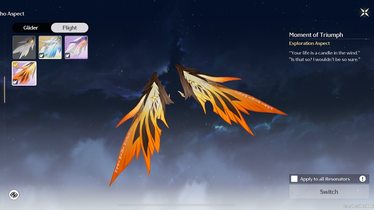 [WuWa] Apex Duelist Red Moment of Triumph Wings First Flight! - YouTube