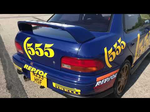 Subaru Impreza Wrx Sti Type RA 555 Special Edition - YouTube