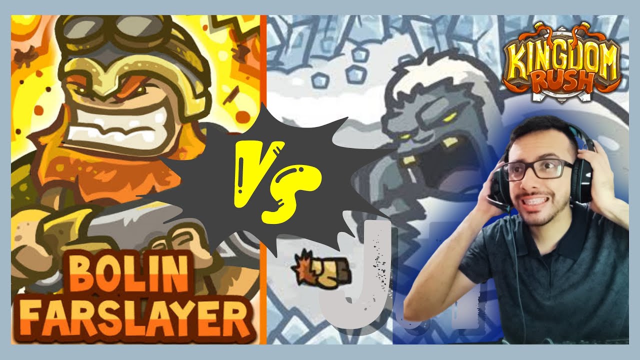 BOLIN FARSLAYER VS JT! Gameplay Kingdom Rush Fase 09# - Veterano - YouTube