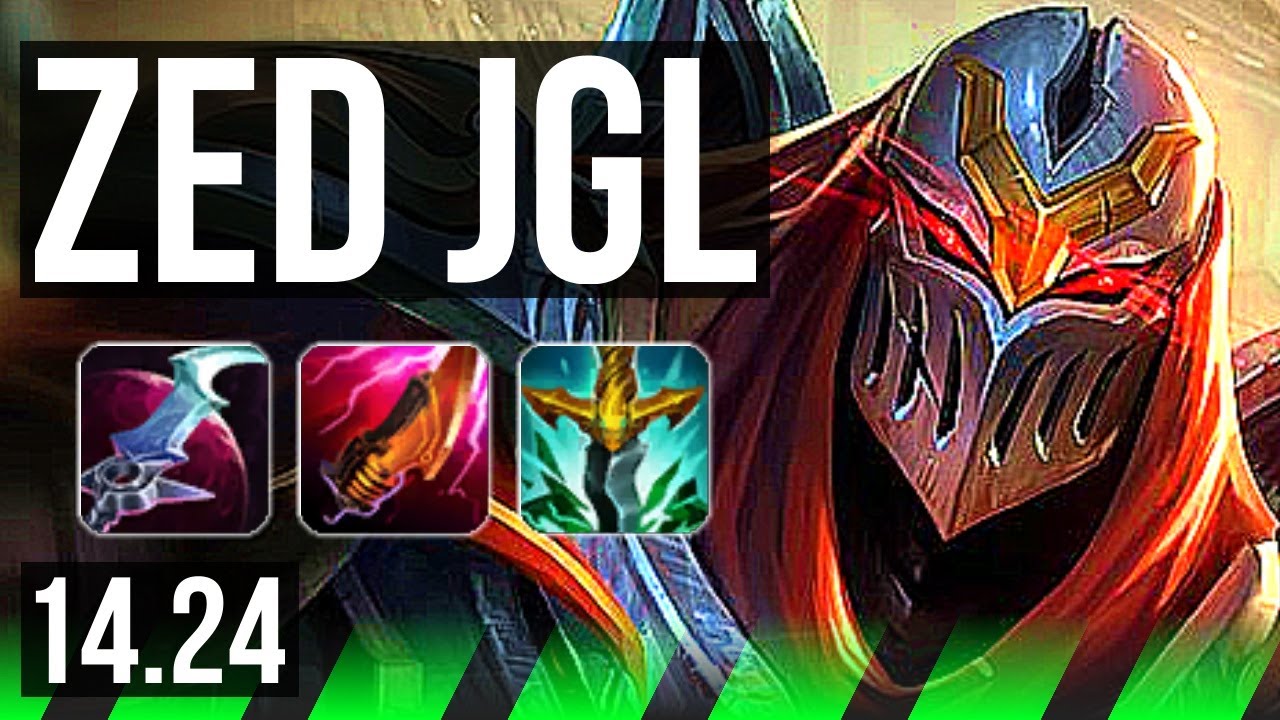 ZED vs LEE SIN (JGL) | KR Diamond | 14.24 - YouTube