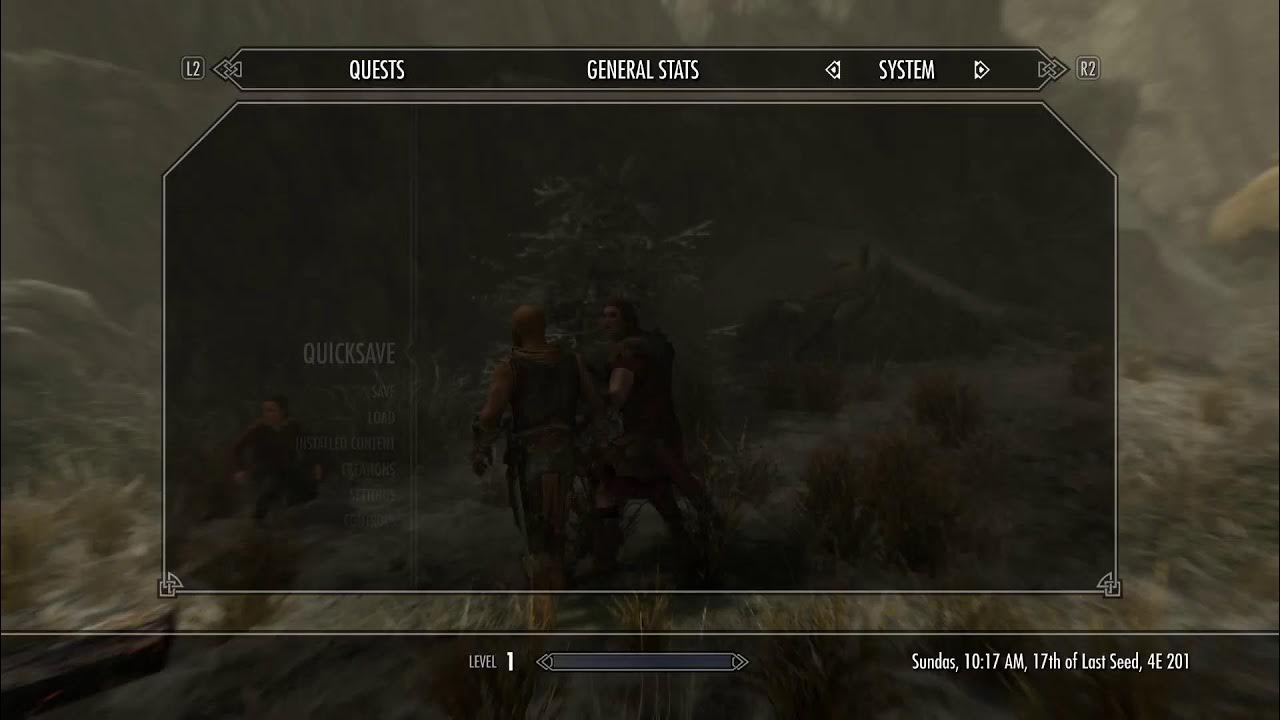 Messing around on Skyrim - YouTube