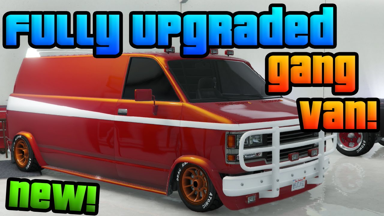 GTA Online: New "Heists" DLC Gang Van! - Fully Upgraded "Gang Burrito ...