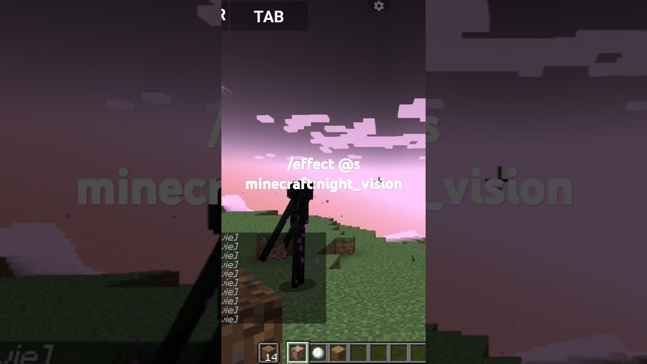 Infinite night vision in Minecraft - YouTube