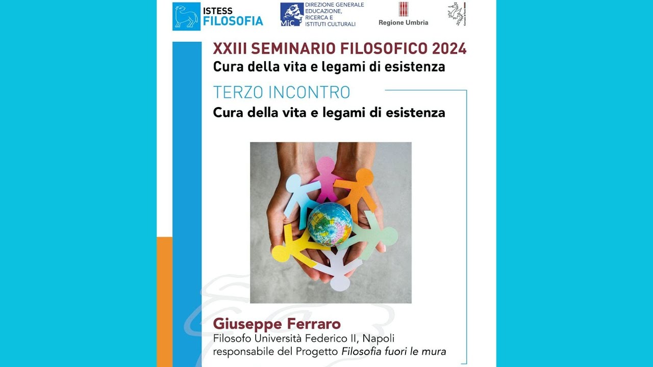 XXIII SEMINARIO FILOSOFICO - GIUSEPPE FERRARO - YouTube
