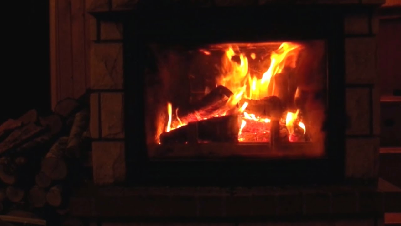 Very Relaxing Fireplace Sounds | 1 Hour & 30 Minutes Of Crackling Wood ...