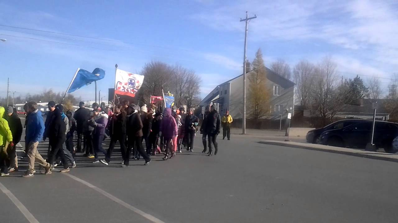 Remembrance Day Parade, Gander, NL 2014 - YouTube