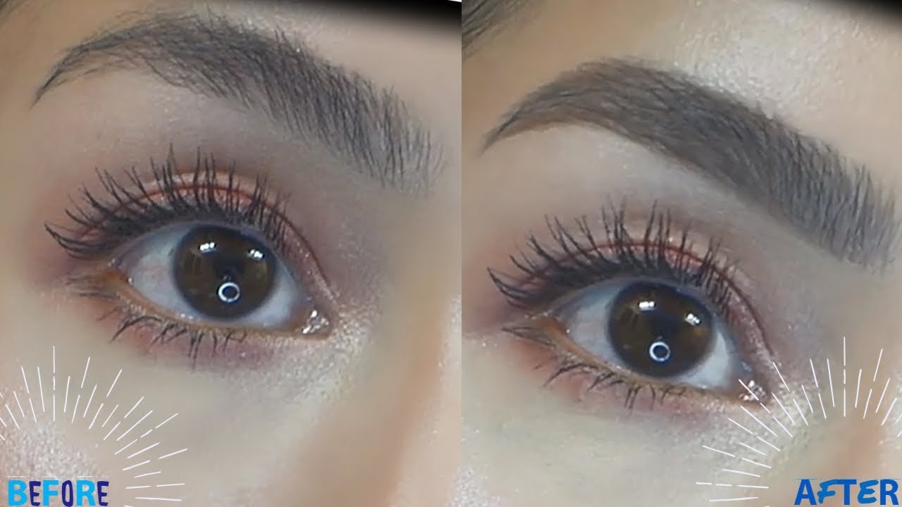 Easy Eyebrows Tutorial - YouTube