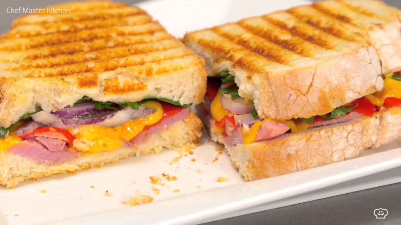 Chef Master Kitchen Panini Grill - Zupo.dk - YouTube