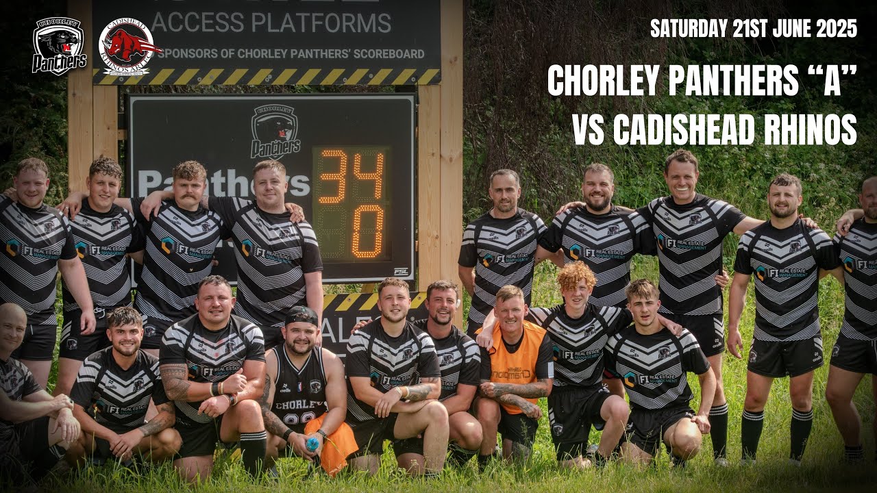 Chorley Panthers "A" v Cadishead Rhinos - 21st June 2025 - YouTube
