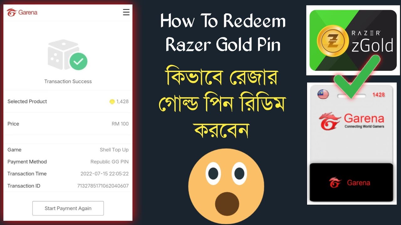 How to Redeem Razer Gold Pin | কিভাবে রেজার গোল্ড পিন রিডিম করবেন ...