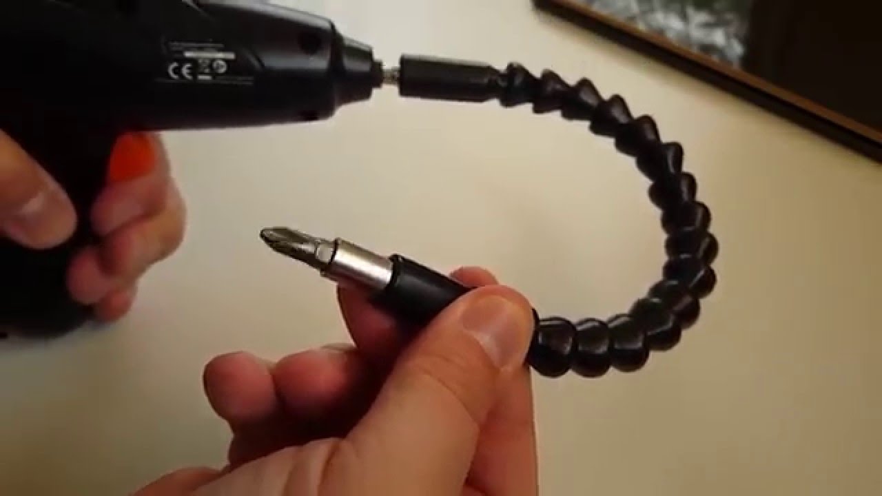 295mm Flexible Shaft Screwdriver Bit from GearBest.com - YouTube