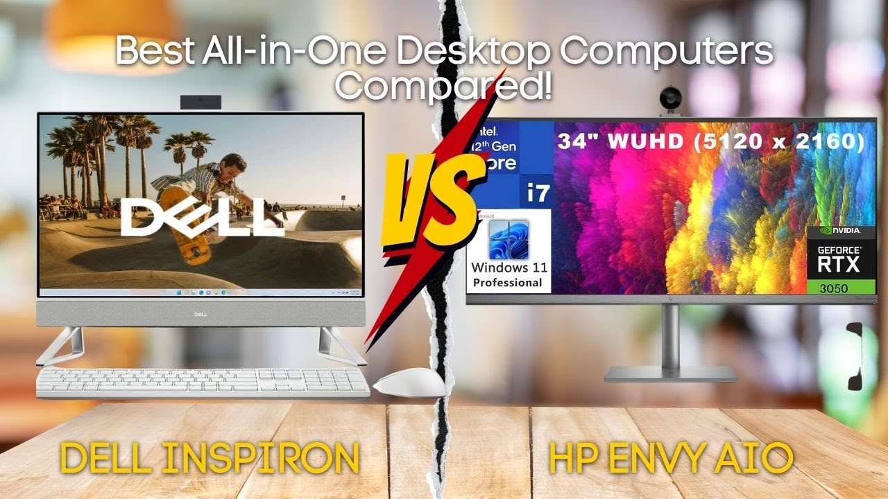 Dell Inspiron vs HP Envy AIO: Best All-in-One Desktop Computers ...