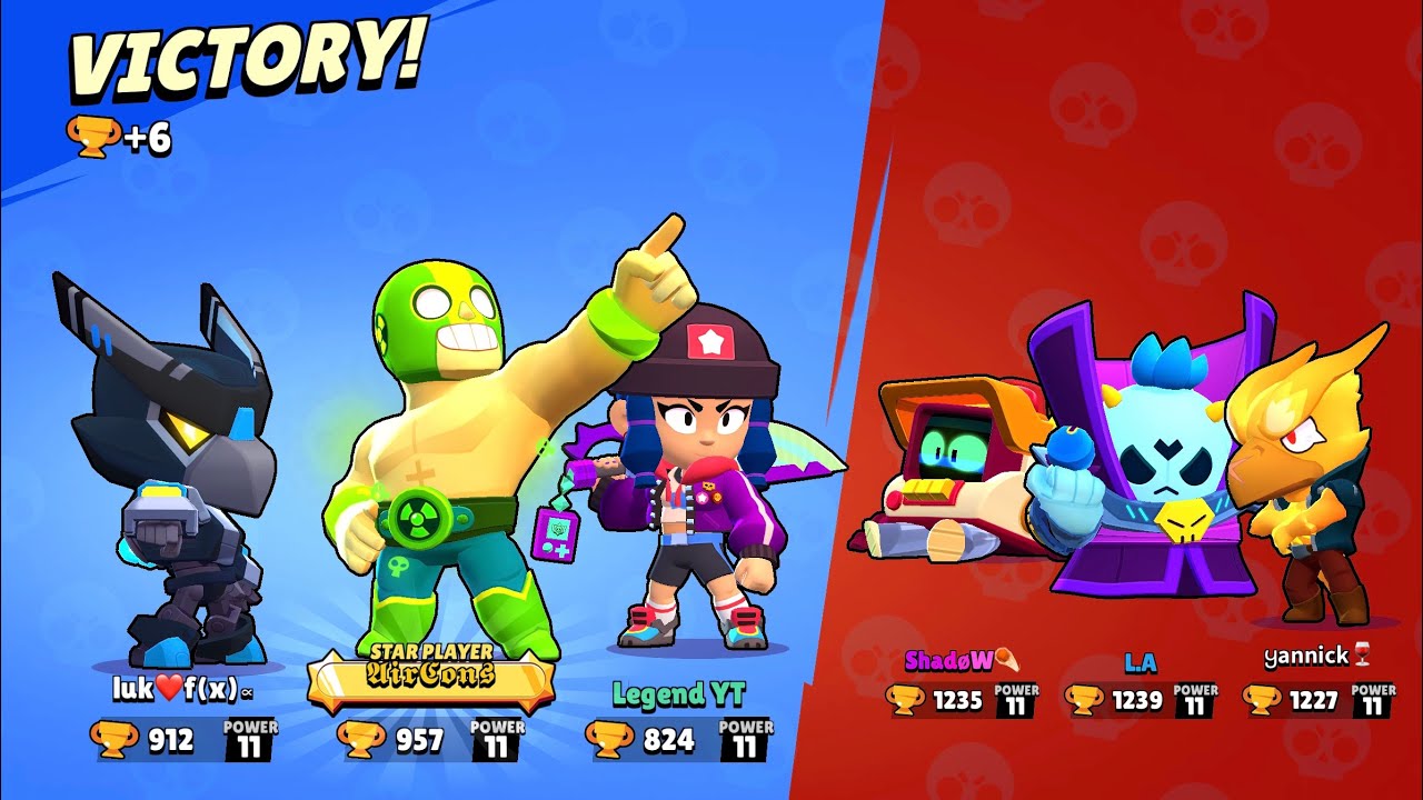 Tutorial: how to beat rank 35 team in brawl stars😱 - YouTube