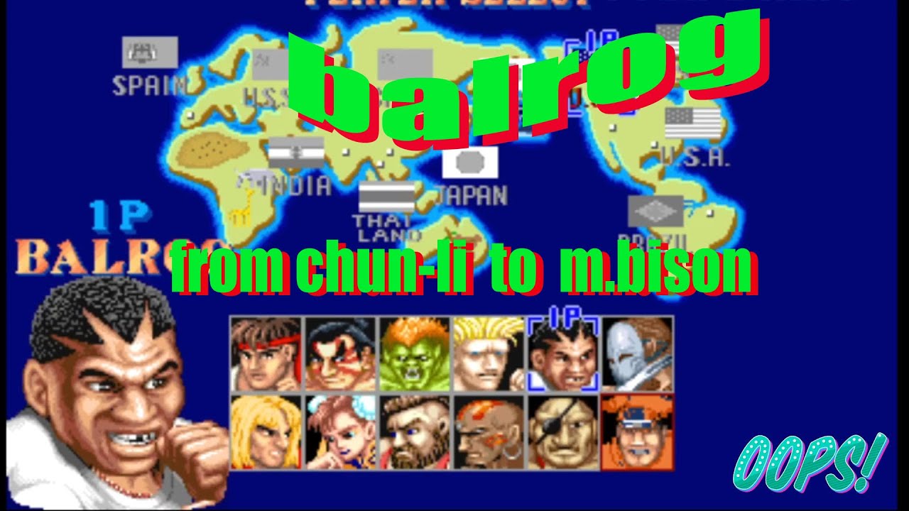 Balrog’s Endurance Test! Fighting Every Opponent in Street Fighter 2! 🥊 ...