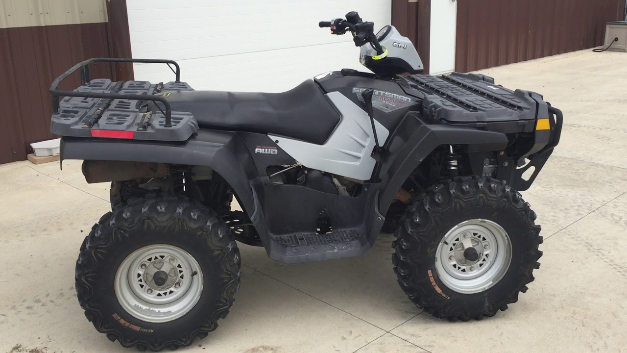 2007 Polaris Sportsman 700 EFI #6359 - YouTube