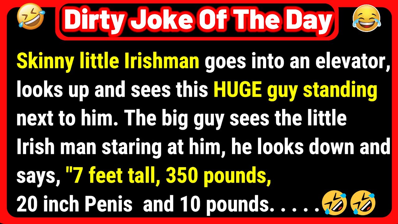 🤣LAUGH OUT JOKES: A Little Irishman Asked The Size Of 7 Feet Tall Man ...