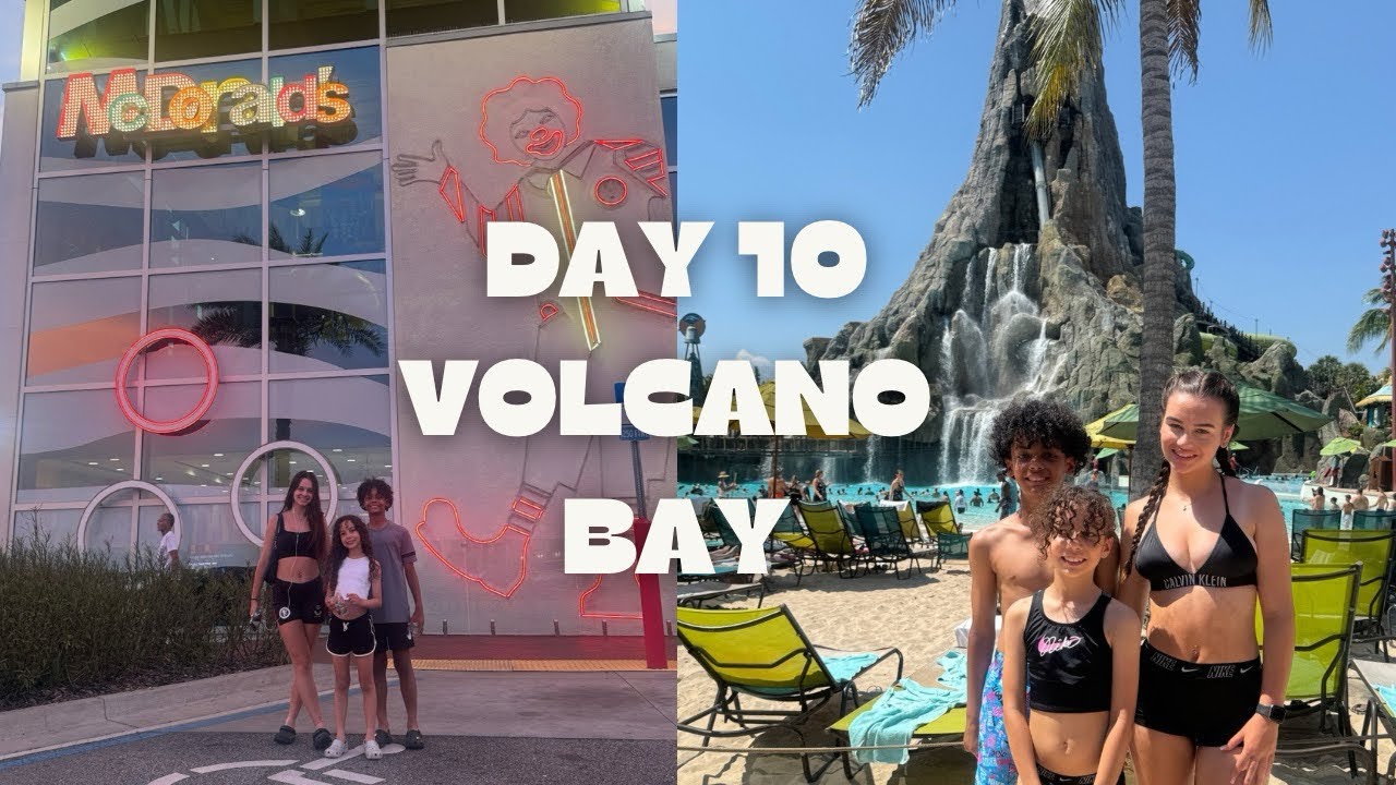 DAY 10: VOLCANO BAY 🌋 PREMIUM SEATING | SHOT ON INSTA 360 📷 - YouTube