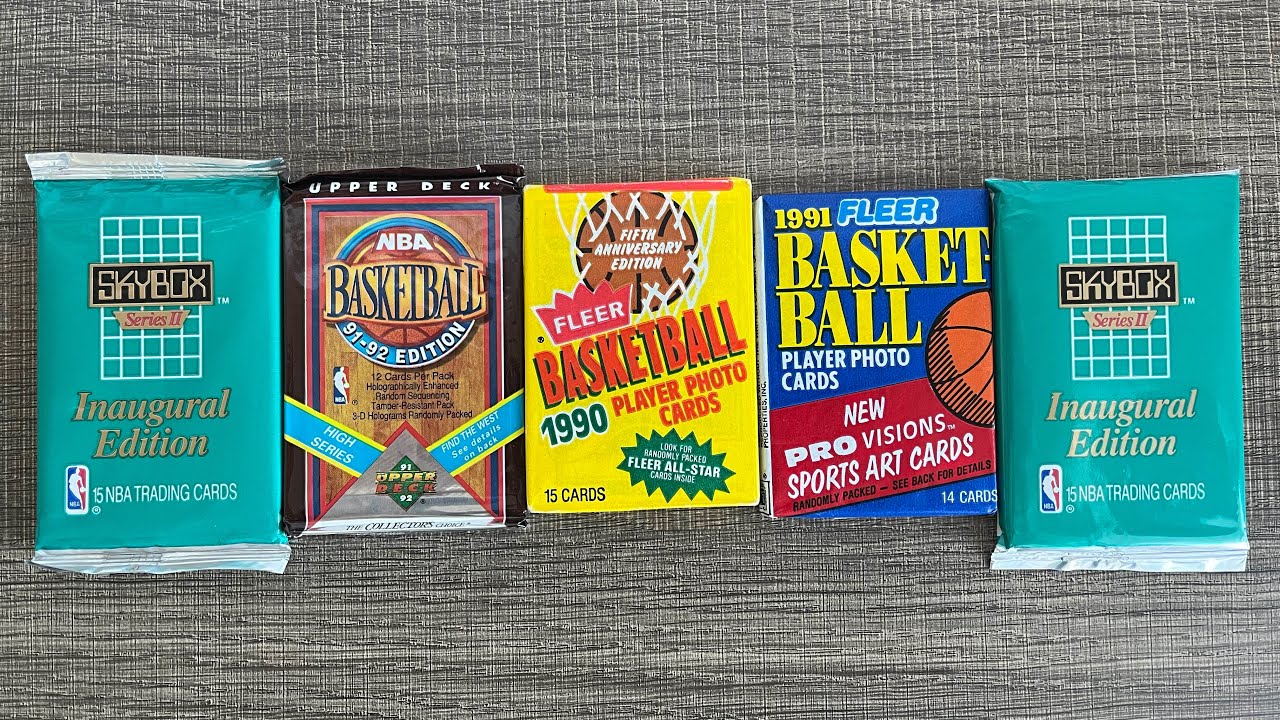 Vintage Basketball Packs Rip - Old School Packs - Hunting Michael ...