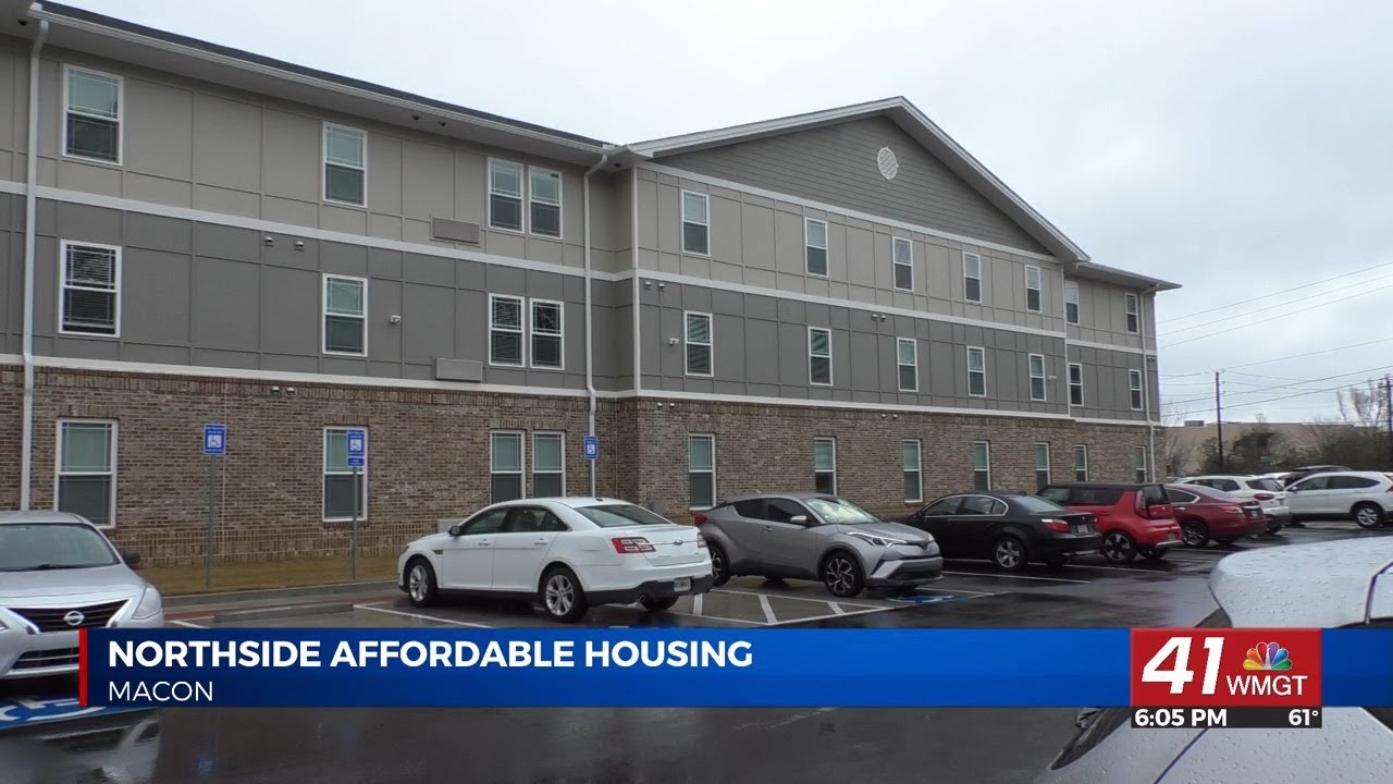 Macon-Bibb County unveils new affordable housing complex - YouTube