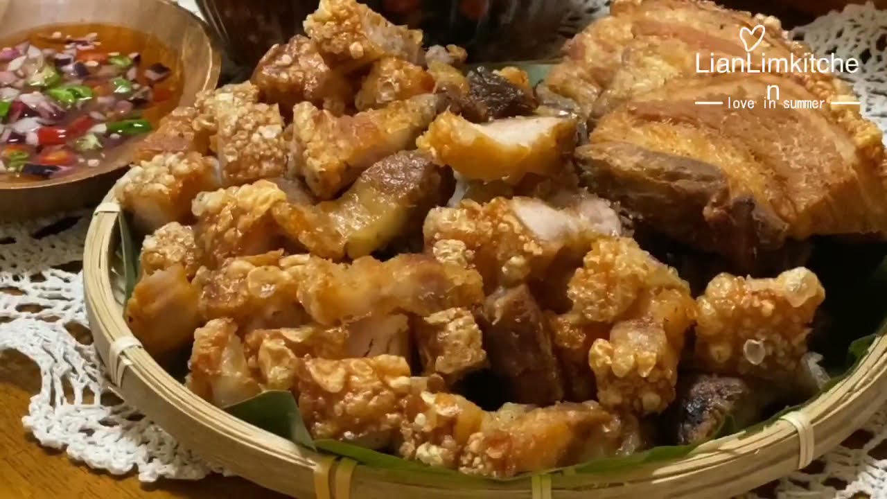 BAGNET ilocano style Lechon kawali [ Crispy Pork Belly RECIPE ] super ...