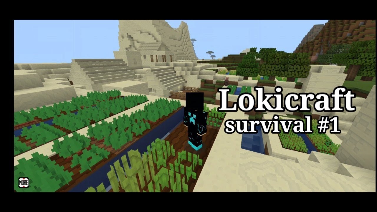lokicraft Survival gameplay part 1||village|| - YouTube