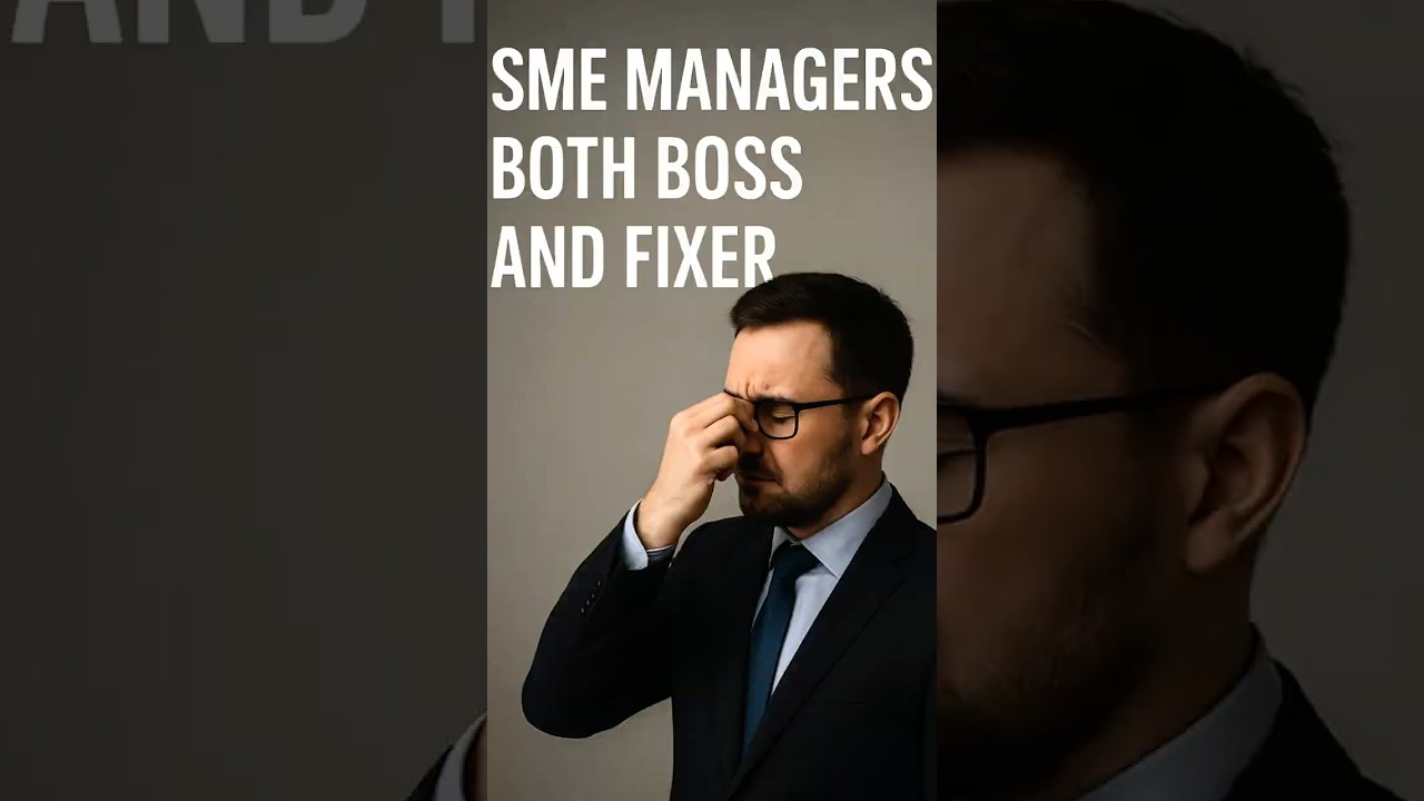 SME Managers both Boss and Fixer - YouTube