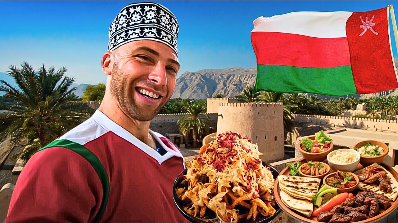 100 Hours in Oman!! 🇴🇲 Muscat Street Food Tour!! - YouTube