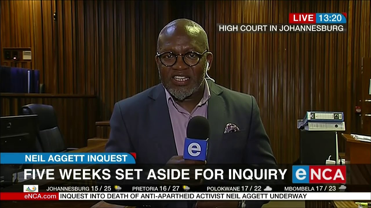 A new inquest into the death of anti-apartheid activist Neil Aggett ...